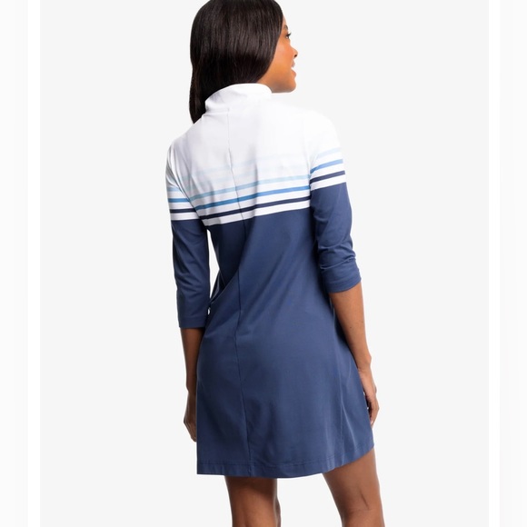 Southern Tide | Dresses | Southern Tide Adie Striped Performance Dress ...